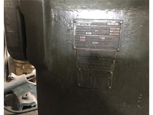 14" x 120" Churchill O.D. Cylindrical Grinder, 810 RPM, 26" wheel for ...