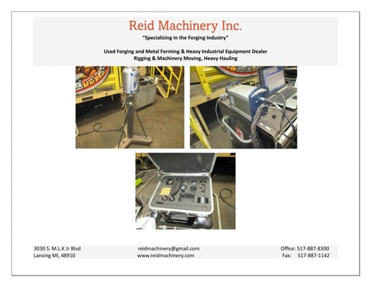 Faro Ion 3D laser tracker, serial #Y01001203976, includes: Faro Master ...