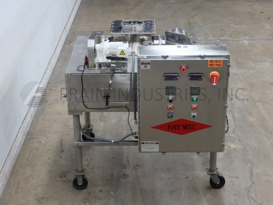 Fitzpatrick #DKAS012, compact, 316 Stainless Steel hammermill, 32 fixed ...