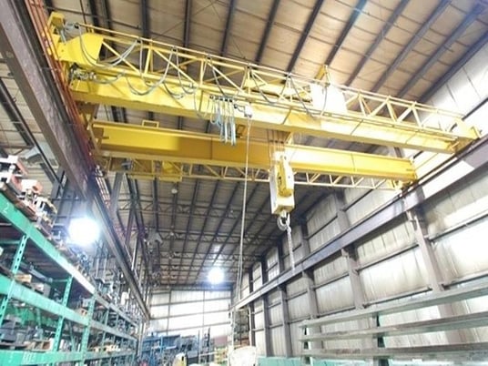 20 Ton, Zenar, overhead bridge crane, class C, 45.10' span, 22' lift ...