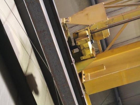 20 Ton, Zenar, overhead bridge crane, class C, 45.10' span, 22' lift ...