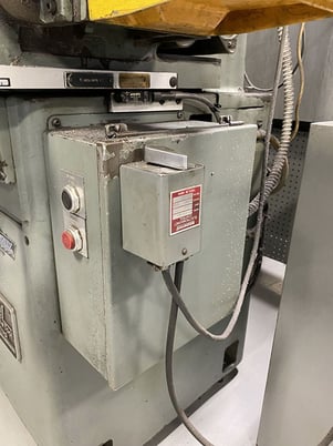 6" x 18" Reid #618-HR-Rollerway, hand feed surface grinder ...