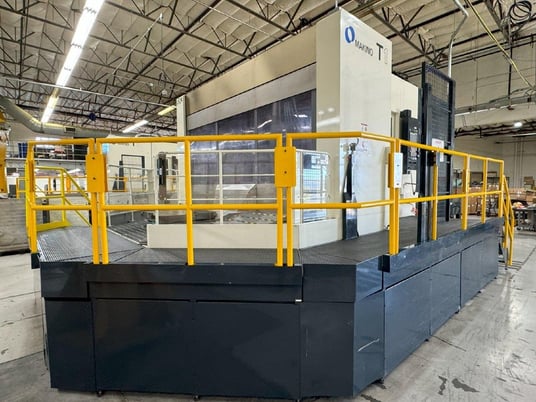 Makino #T1, 5-Axis CNC horizontal machining center, 59.1" X, 51.2" Y ...