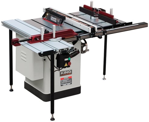 King Canada #KC-26FXT/I30/Deluxe, Cabinet Saw w/Rip Fence/Router Table ...
