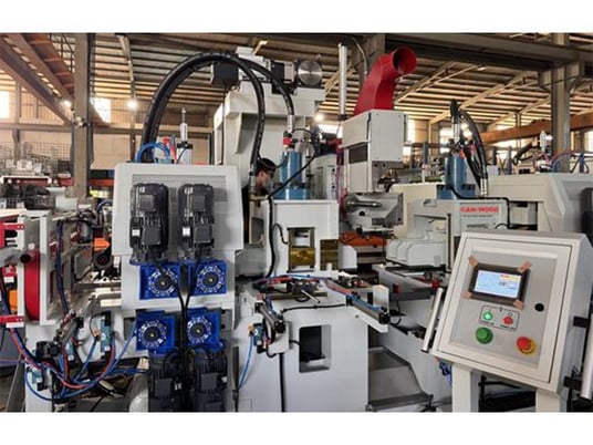 Cam-Wood #UTC-200, continuous in-line long board vertical finger ...