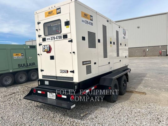 340 KW Caterpillar #XQ425KVA, mobile diesel generator set, 480 Volts ...