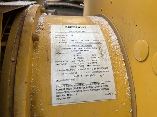 Caterpillar #3306, Marine diesel generators, 460 Volts (3 available ...