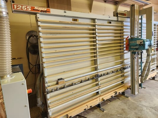 Holz-her #1265, Super Cut Vertical Panel Saw For Sale | Surplus Record