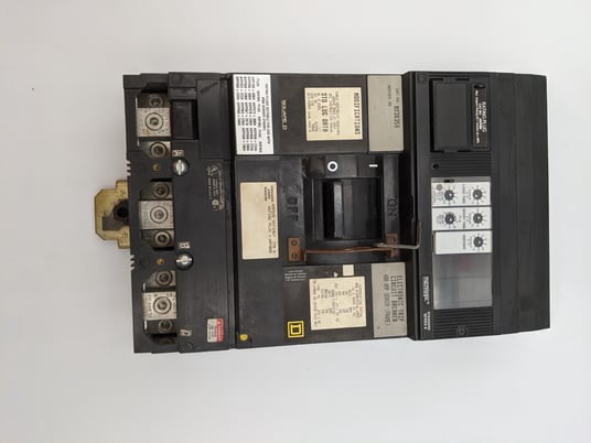 350 Amps, Square D #MX36350 I-Line Circuit Breaker, 600 Volts 3P 3PH ...