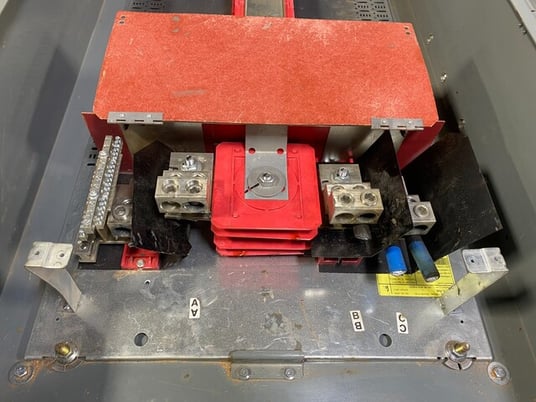 800 Amp. Square D, HCJ, I-line panelboard, vertical, 3R enclosure, 120 ...