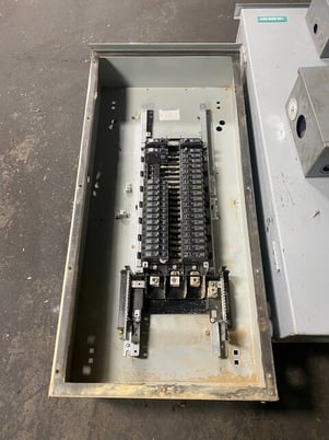 125 Amp. Square D #NQ Panelboard, 208Y/120 Volts, 3-phase, 4 wire, 42 ...