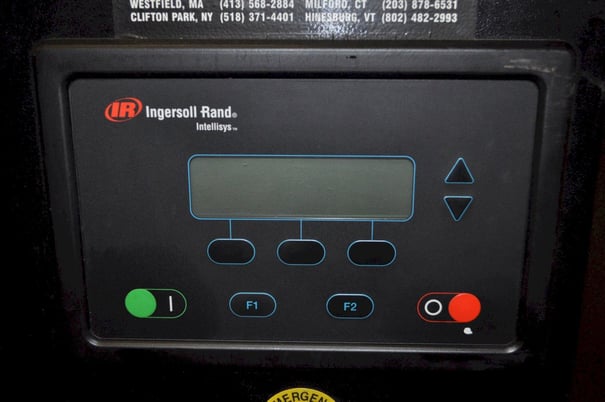 100 HP Ingersoll-Rand #IRN100H-CC, rotary screw air compressor, 145 ...