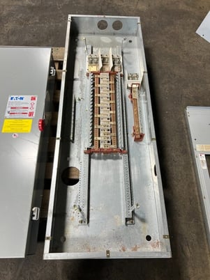 400 Amp. Cutler-Hammer, Pow-R-Line, Panelboard, 42 Space, 48" H x 20" W ...