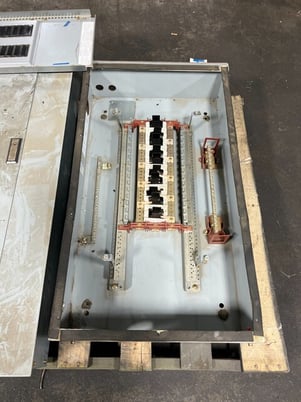 100 Amp. Cutler-Hammer, PRL2A, Pow-R-Line Panelboard, 30 Space, 3 phase ...