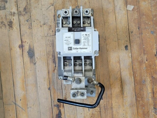 360 Amp. Cutler-Hammer, C825LN6 Contactor, 3-Pole, 600V, 3 phase ...