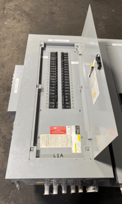 225 Amp. General Electric, AQF3422MBX, Panelboard, A Series, 208Y/120 V ...