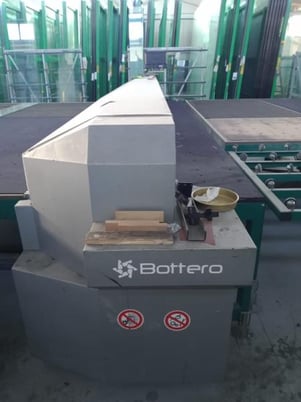 Bottero #520-LAM/46, CNC tilting glass cutting & optimizing table, 2007 ...
