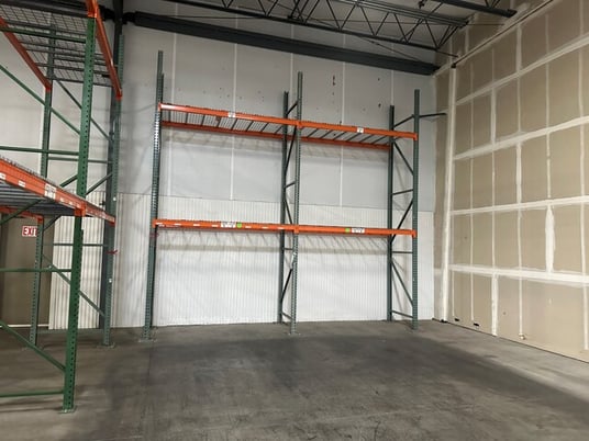 Pallet Racking, 9' 6 ft & 8' 4 racks X 42" wide and 16' tall, 31 - 4 ...
