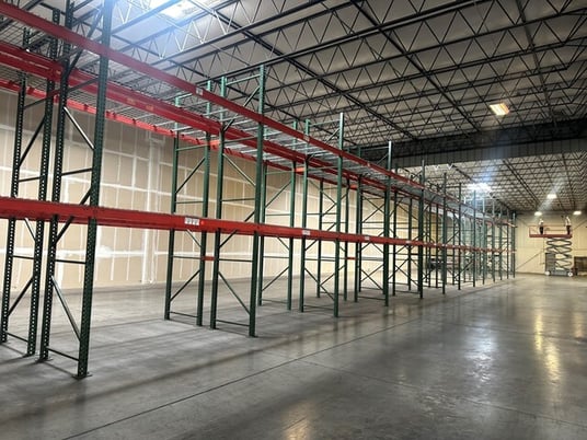 Pallet Racking, 9' 6 ft & 8' 4 racks X 42" wide and 16' tall, 31 - 4 ...