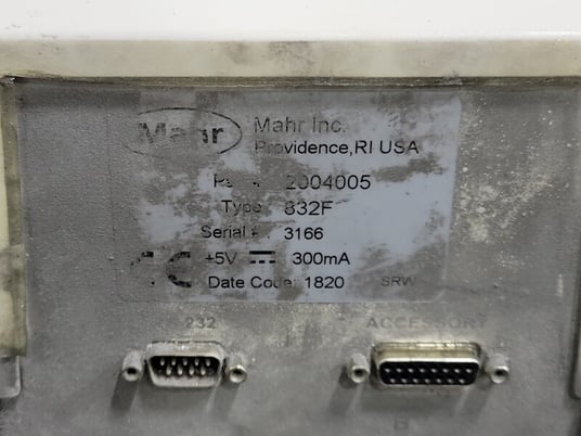 Mahr Federal #2004005, Millitron 832, 120 Vac Amplifier, 5 V, 300 mA, S ...