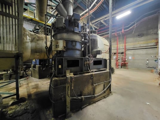 Andritz, pulp flash drying system w/ fluffers, Air Tanks, Heating ...