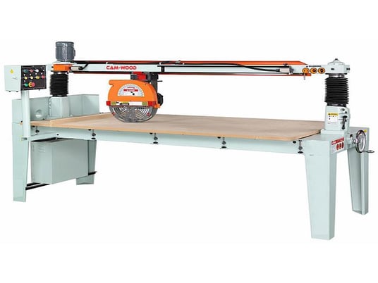 Cam-Wood #RS-DW2400X, Overhead Rail Saw w/Bevel Cutting, 8' L x 5-1/8 ...