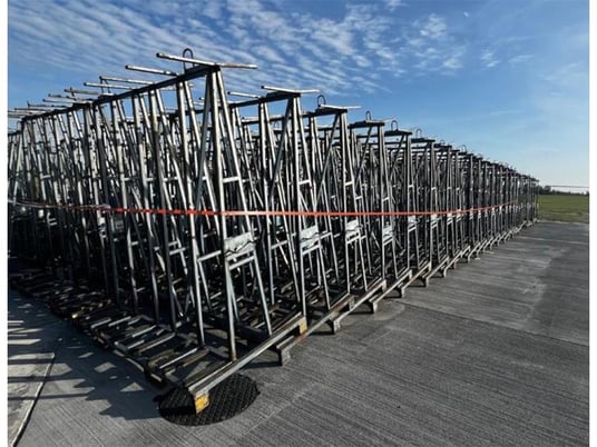 Double Sided A Racks, Glass Storage, 1100 mm width x 2000 mm L x 2400 ...