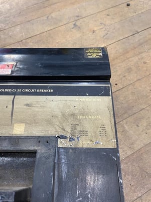 800 Amps, Square D, MH36800, I-Line Circuit Breaker, 600V 3P 3PH MH 800 ...