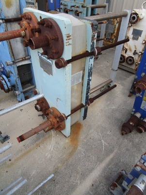 113 sq.ft., Alfa-Laval #A10-BFG, utilized in Vitamin C prodution, 150 ...