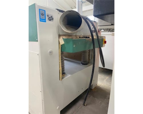 24.8" Panhans #436, single surface planer, 1/8" to 10" opening, 4 knife ...