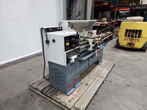 13" x 40" Clausing Metosa #C1340S, geared head lathe, 6.89" swing over ...