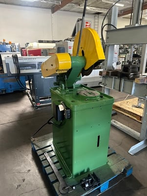 16" Abrasive, Straight Cut Off Saw, 5" most shapes, 2" solids, 7.5 HP ...