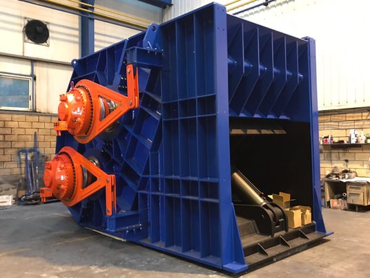 ZB #PSZB-8360, pre-shredder, 45-65 U.S. TPH, 60" rotor diameter, 83 ...