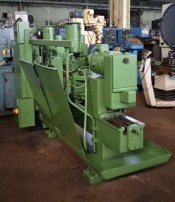 6.25" x 51" Hey #3, automatic double end facing & centering machine ...