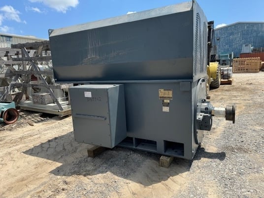 1250 HP 600 RPM General Electric, Frame 8511SU, TEAAC, SB, 575 Volts ...