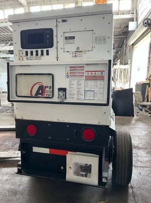 20 KW Generac #MMG25IF4, mobile diesel generator set, multi-volt, 1800 ...