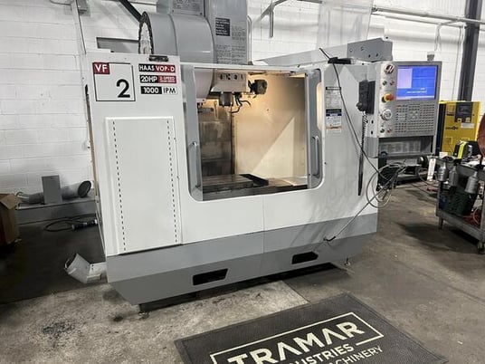 Haas #VF-2D, CNC vertical machining center, 24+1 side mount tool ...