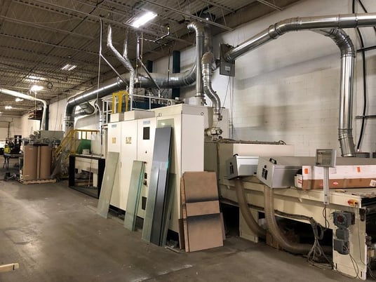 4-Gun Cefla #Kleenspray-12, Flatline Spray System, 51" W x 76" L Spray ...