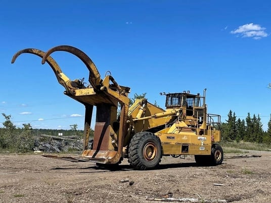 Wagner #L-90, Log Loader, 19' Lift Height, 8389 Hours, Cummins Diesel ...