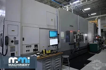 Okuma #Multus-B750W/4000, CNC lathe, 41.3" swing, 24" chuck, 10.75 ...