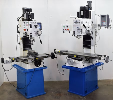 Precision Matthews #PM-940V, Bed Type Vertical Milling Machine for Sale ...