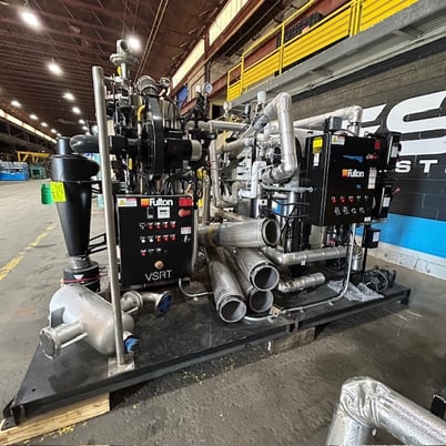 Fulton #VSRT-30, vertical boiler system, natural gas, 150 PSI steam ...