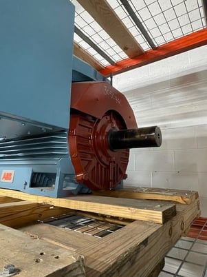 250 HP 895 RPM ABB, Frame 5010L, de roller, new surplus, e-ok, 460 ...