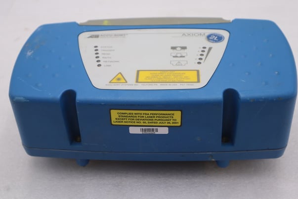 NEW ACCU-SORT AXIOM-X LASER BARCODE SCANNER OMNIDIRECTIONAL STOCK 3256 ...