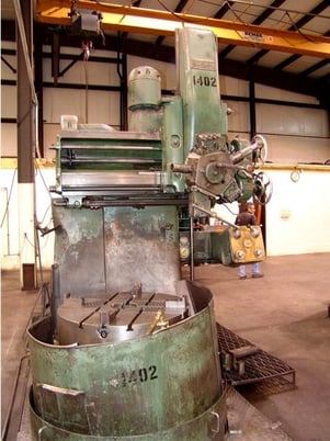 36" Webster & Bennett #DH, 4-Jaw, 300 RPM, 23" under rail, 1953 For ...