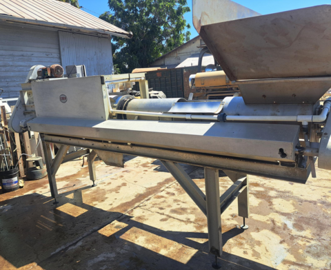 CMP, declumping rotary tumbler separator, Stainless Steel, 2 HP, 50" x ...