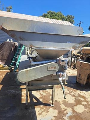 CMP, declumping rotary tumbler separator, Stainless Steel, 2 HP, 50" x ...