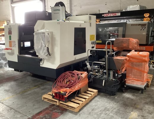 AMS #1060V-PRO, CNC vertical machining center, Fanuc 0iMF Plus, 39.4" X ...