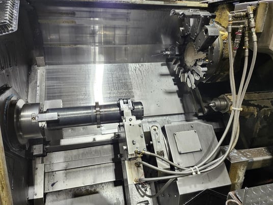 Okuma #Impact-LU15-M, CNC Lathe, 20.8" swing, 8" chuck, 12 station ...