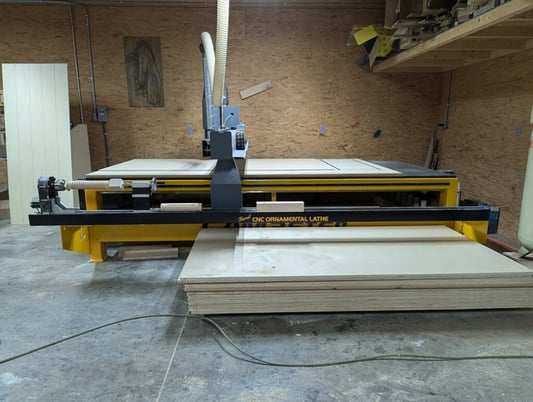 Camaster #Panther-PT-510, CNC Router, 5 HP HSD Spindle, All-Steel ... Camaster #Panther-PT-510, CNC Router, 5 HP HSD Spindle, All-Steel ...